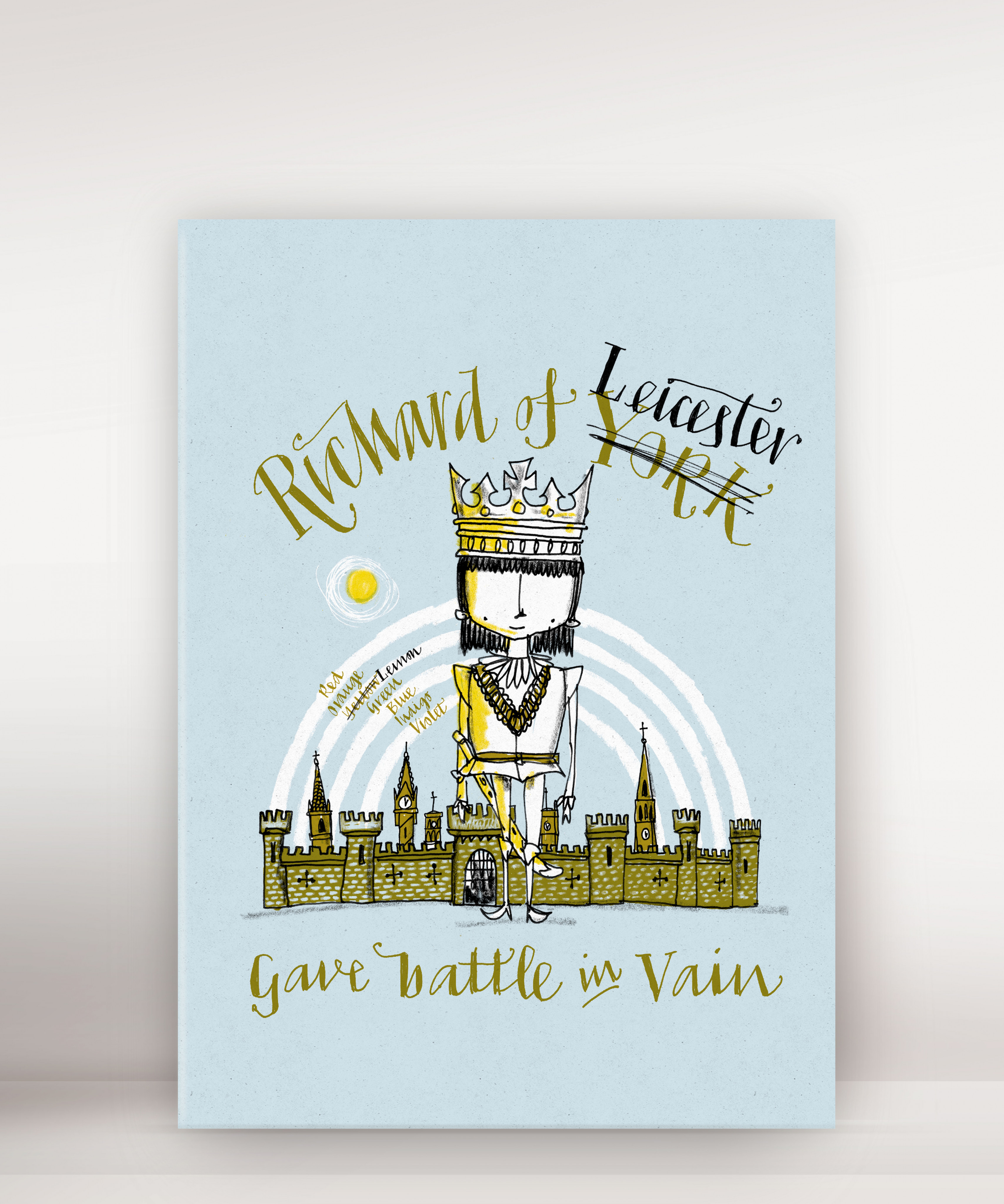 Richard Of Leicester - Simon Farrow Illustration - Commissions, Book ...